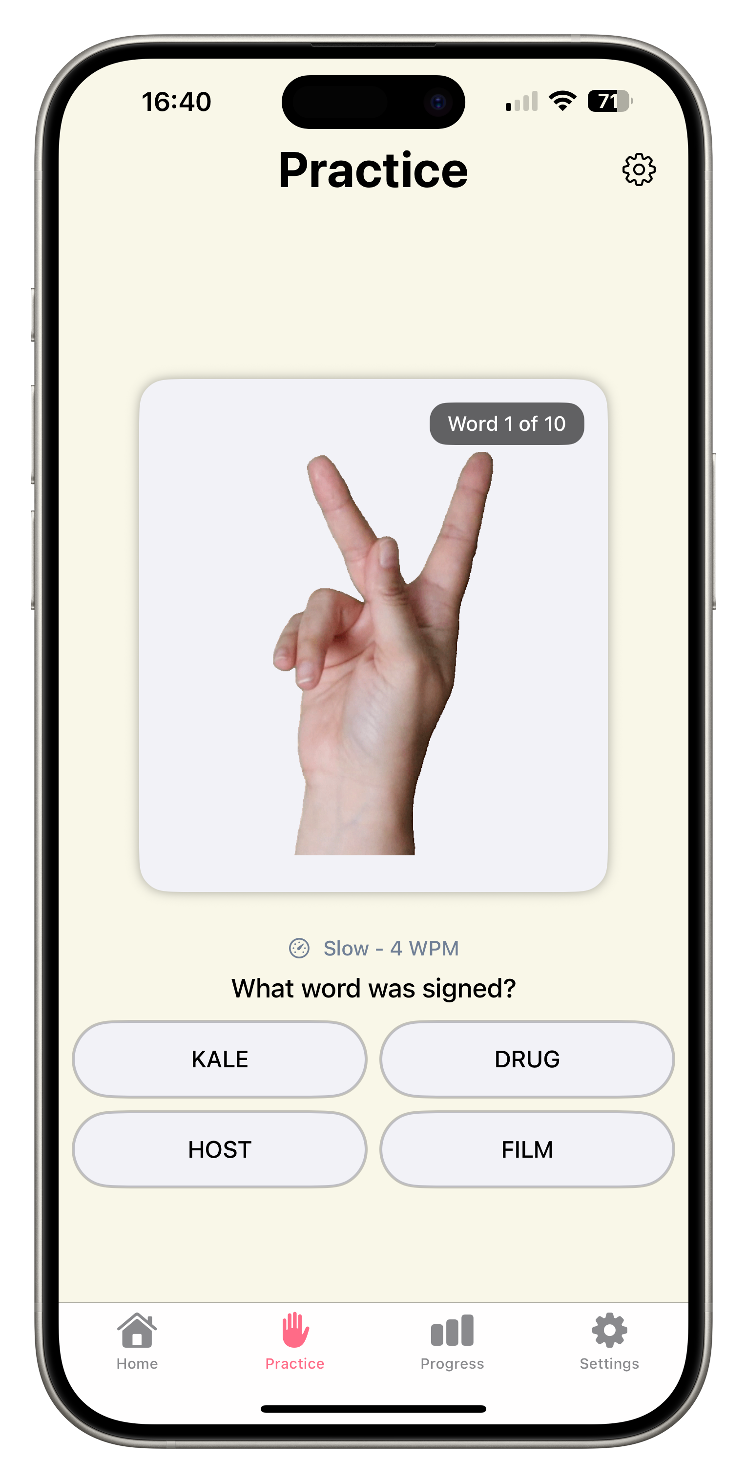 Fingerspell Go - Master ASL Fingerspelling